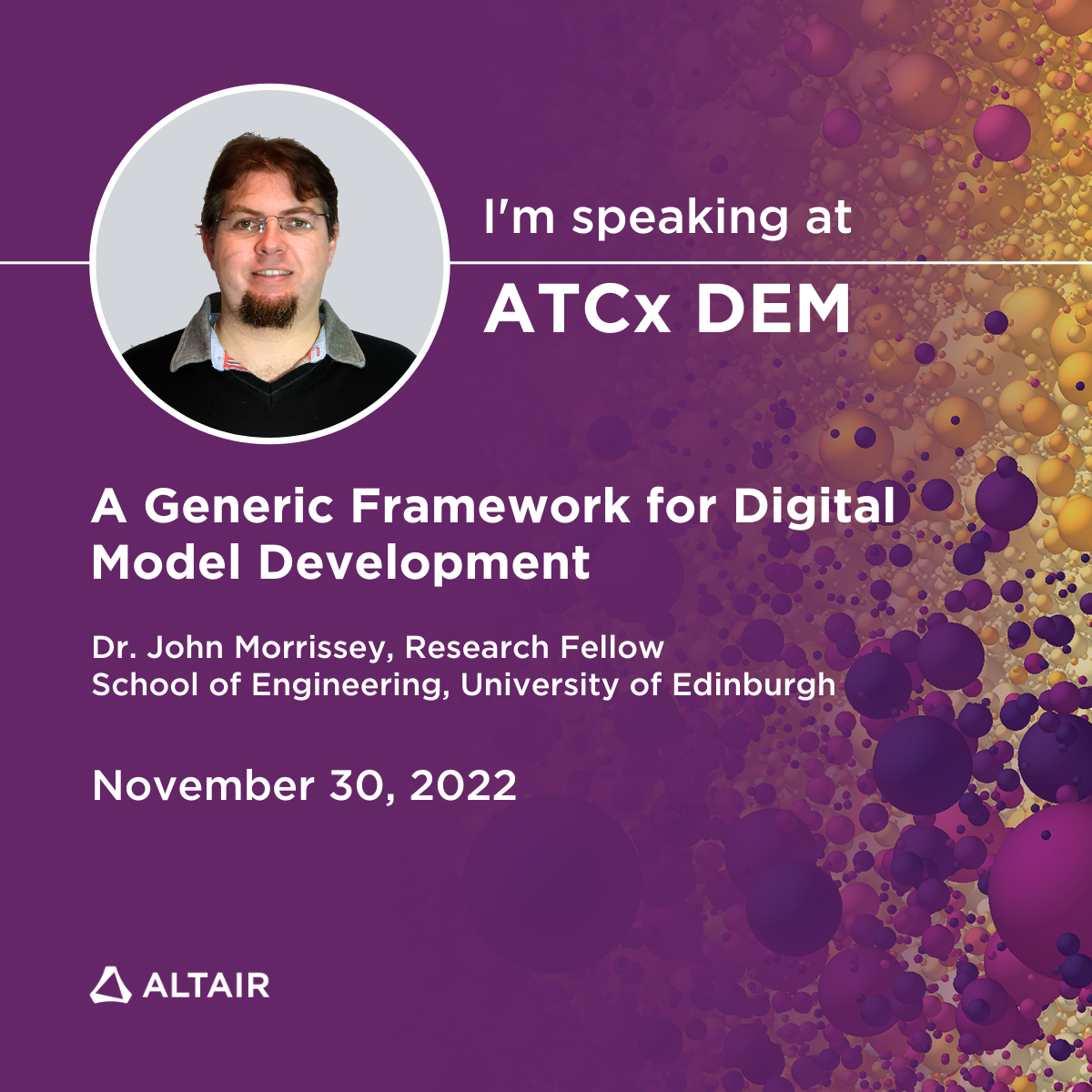 A Generic Framework for Digital Model Development | John P. Morrissey